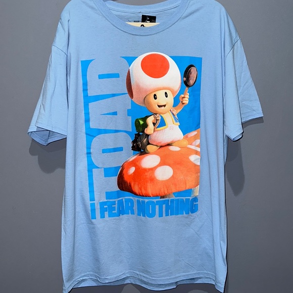 Nintendo | Shirts | New Toad Super Nintendo Mario Bros Movie Merch I ...